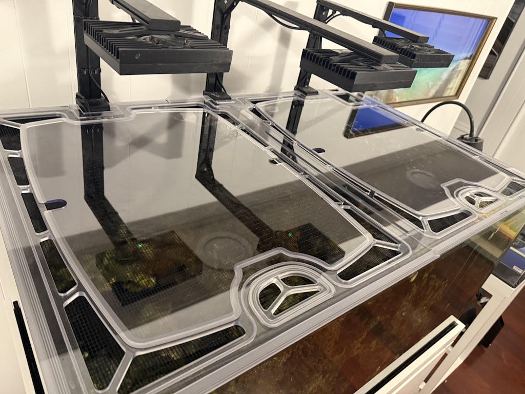 Planet Aquariums Mega Matrix Rimless 155G (48 x 30") Aquarium Top Lid ...